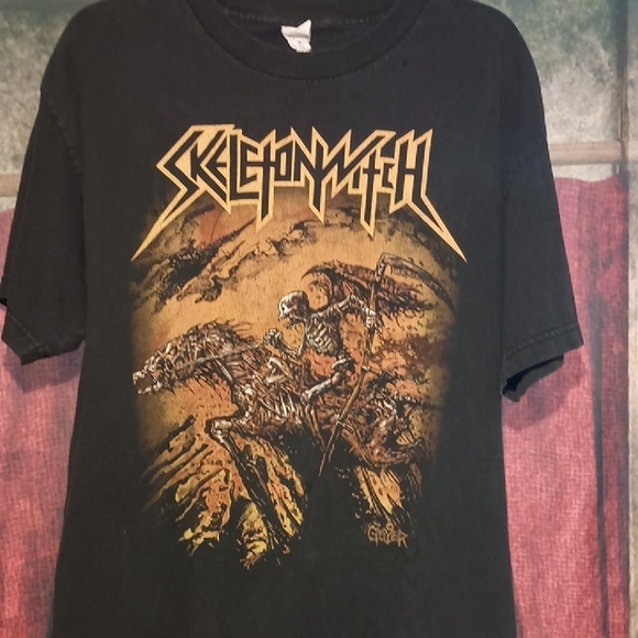 Alstyle | Shirts | Skeletonwitch Black Graphic Tshirt | Poshmark